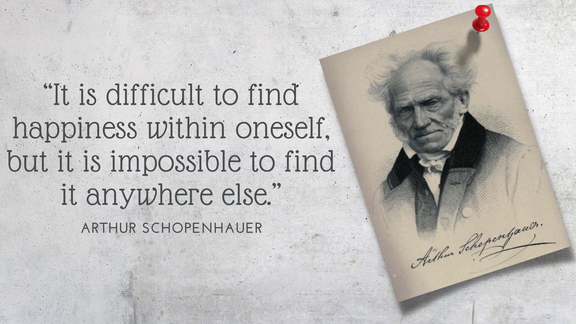 Arthur Schopenhauer Wallpaper