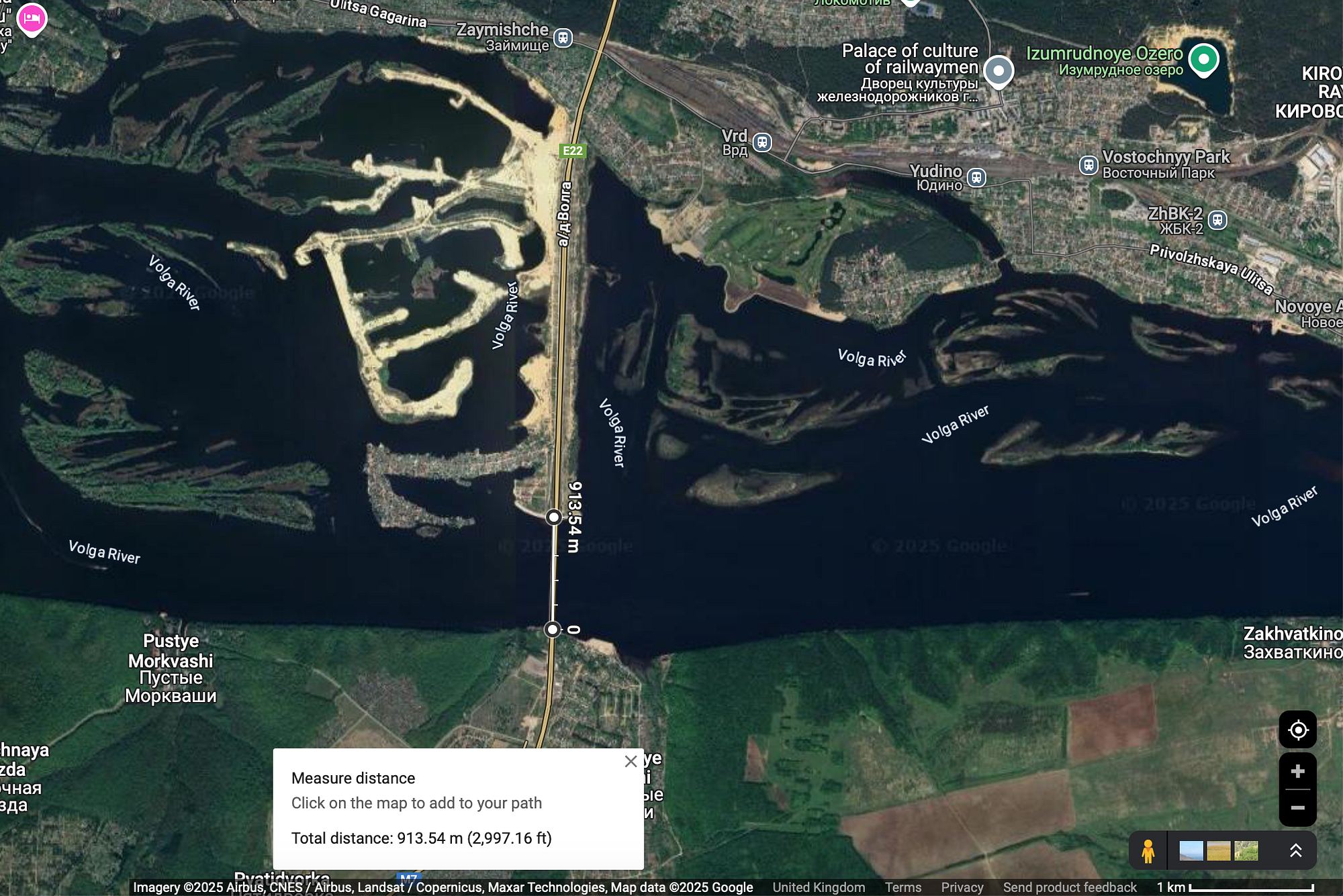 Volga River Map