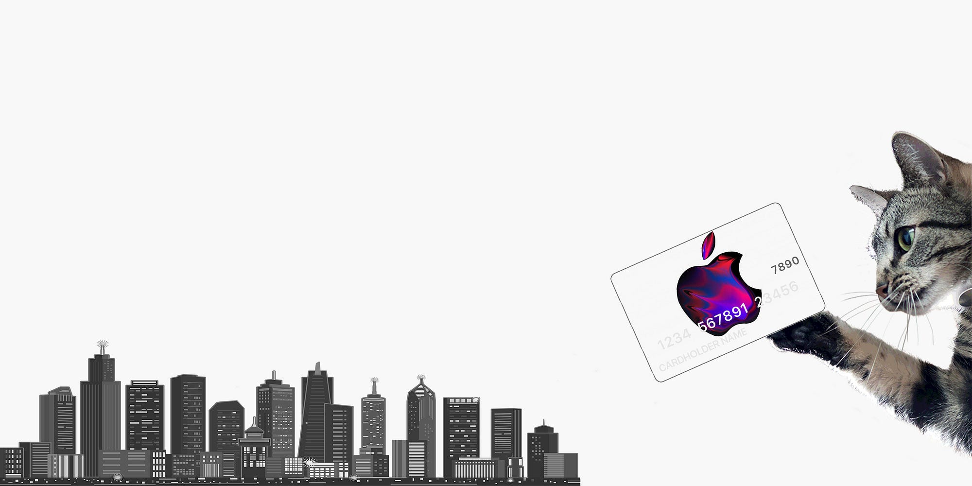 Cat Apple Logo