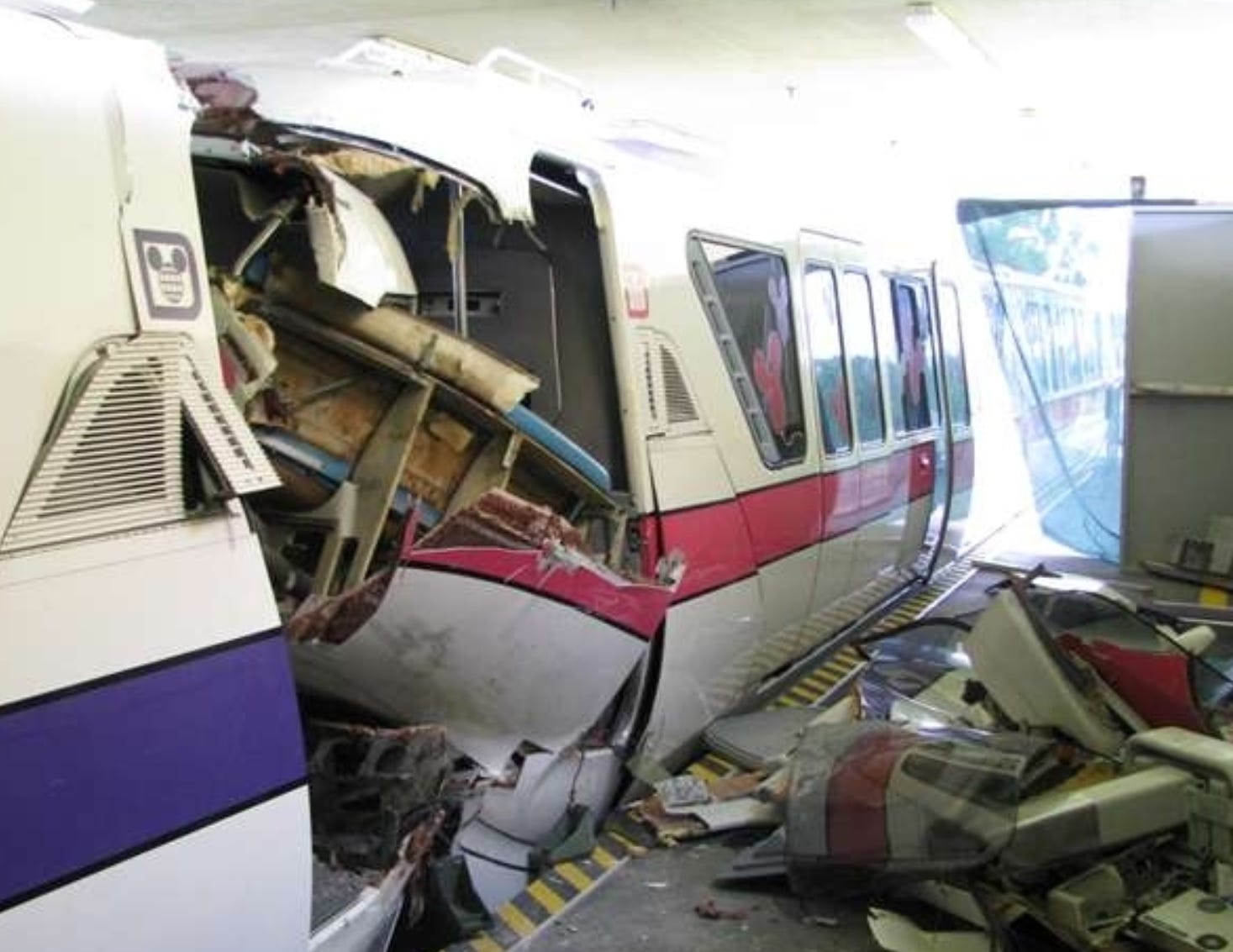 Disney World Monorail Crash
