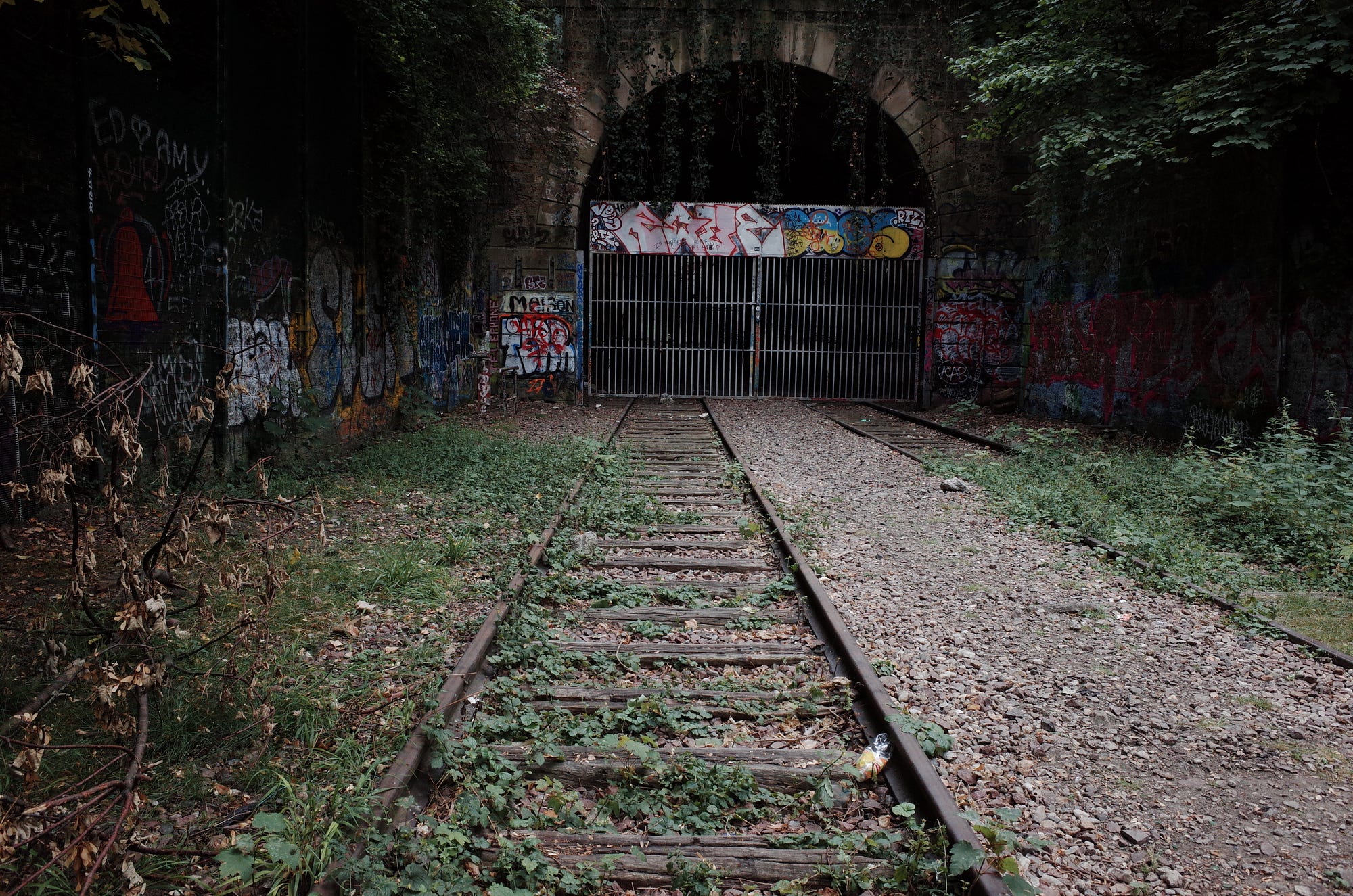 Abandoned Train Tracks Photography