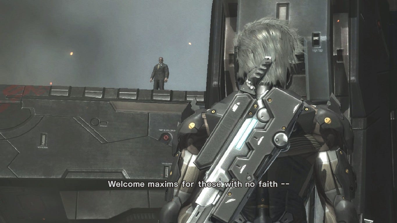 Sundowner Mgr Quotes Metal Gear Mistral | Tumblr