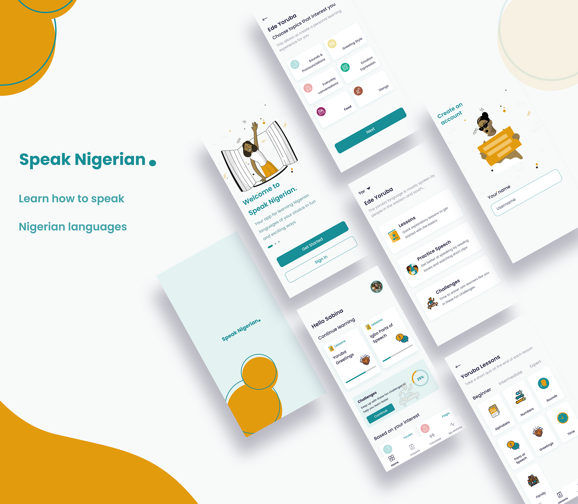 Case Study Design Inspiration