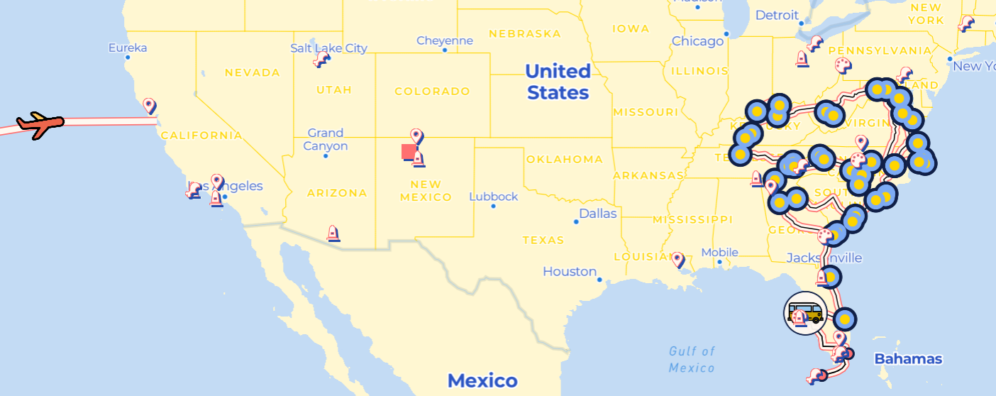 Nasa Offices Map