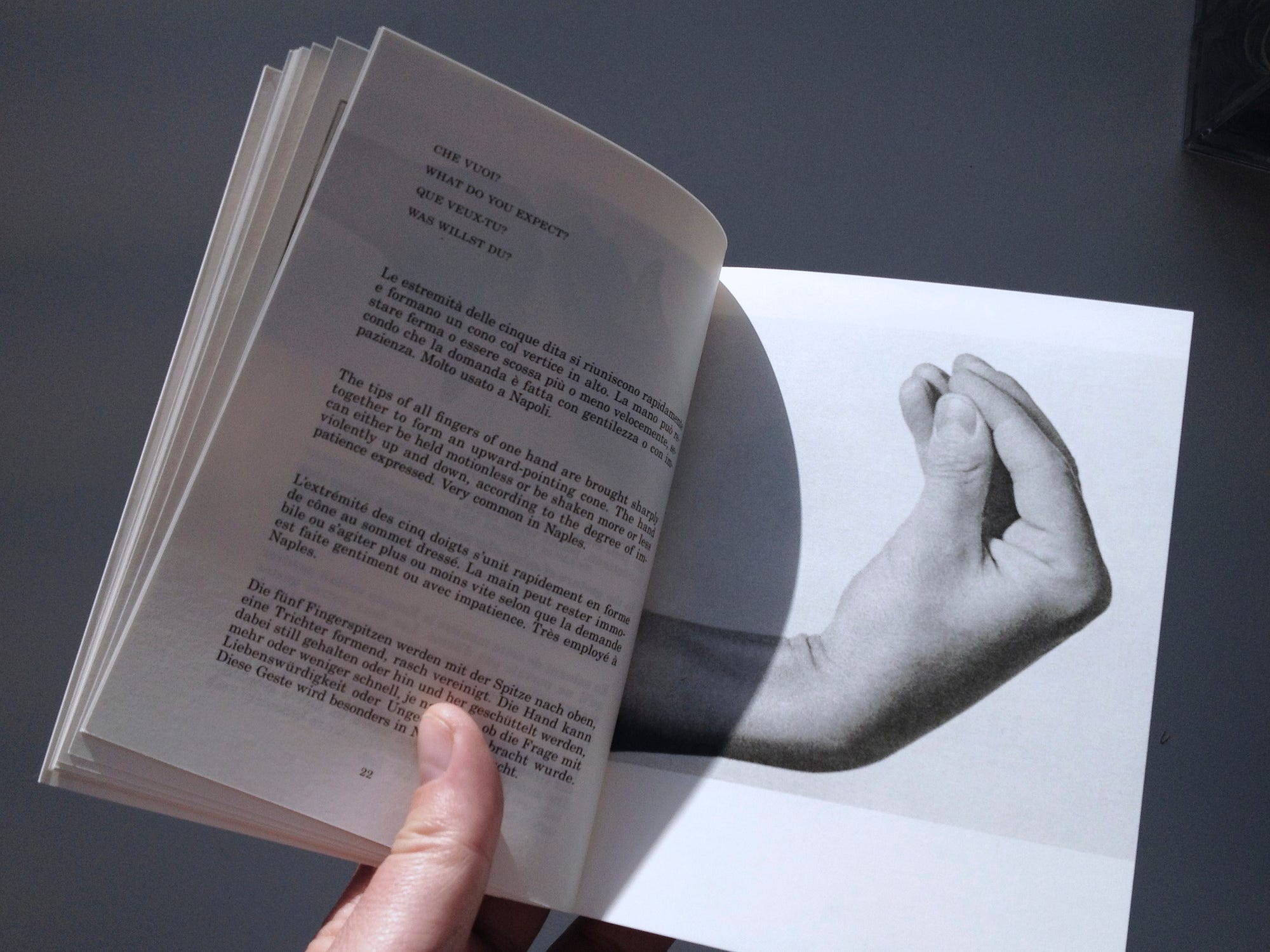Italian Gestures Dictionary