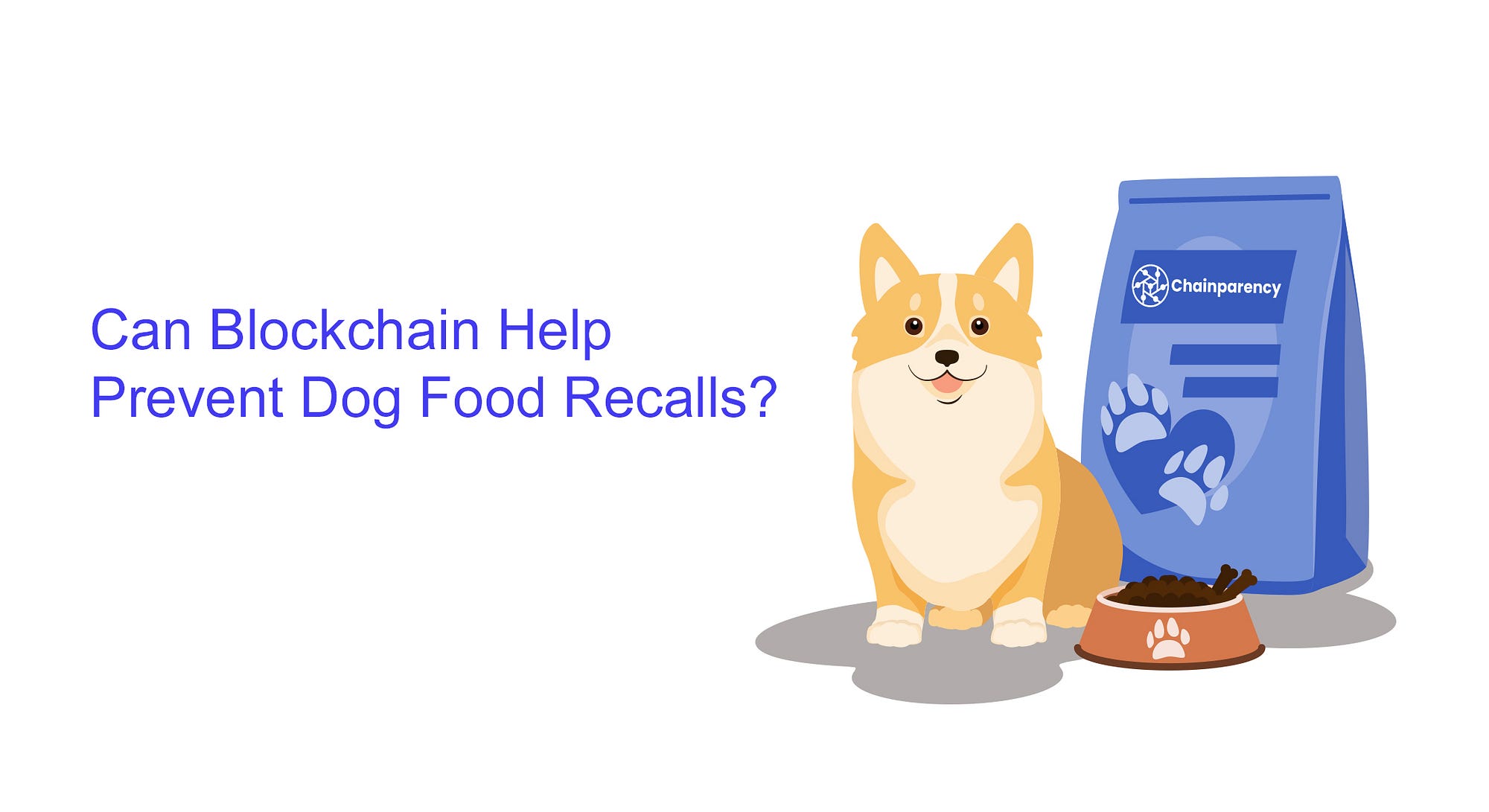 Cartoon Sharing Food With Dog