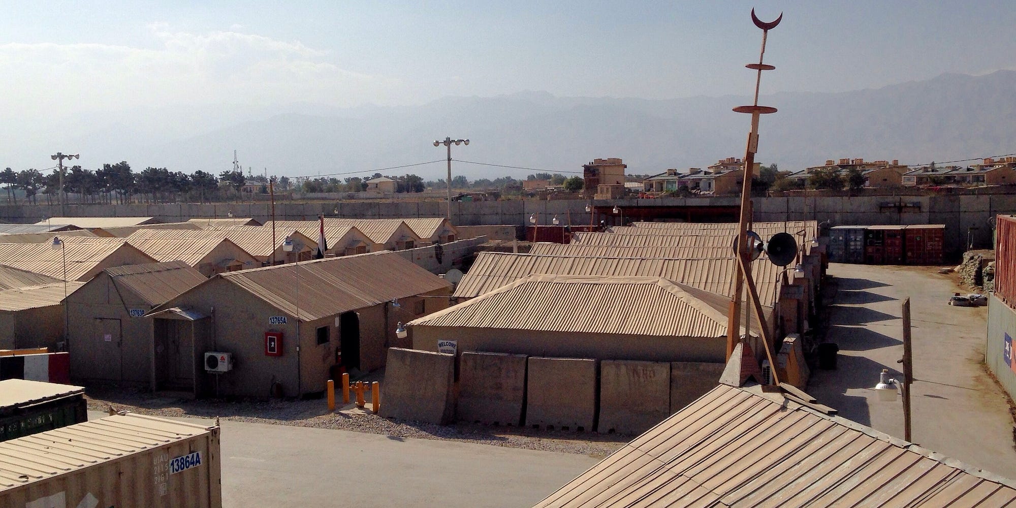 Bagram Airfield Living Conditions