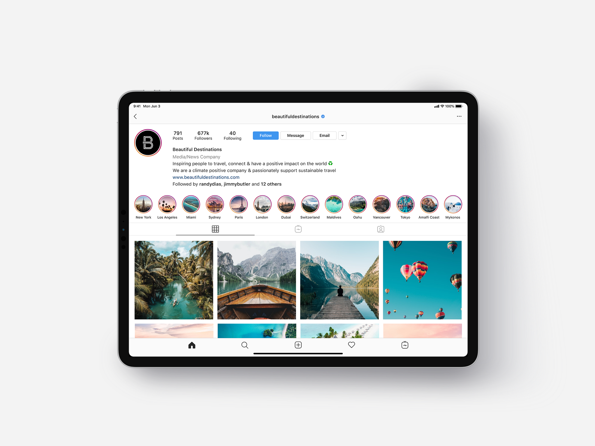implizieren Ergänzung Hingeben instagram on ipad Stiftung Mitwirkender ...