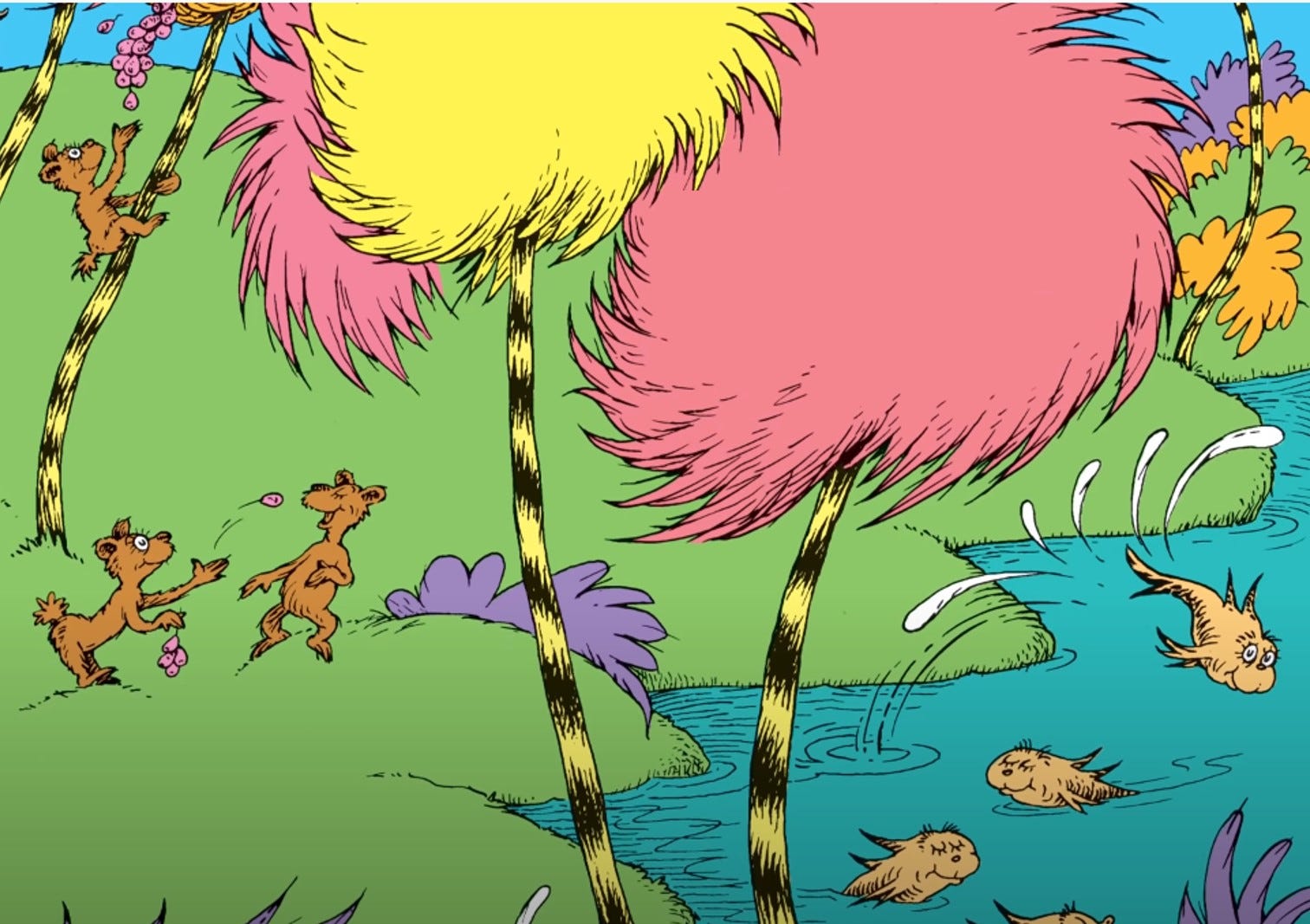 Truffula Forest Lorax