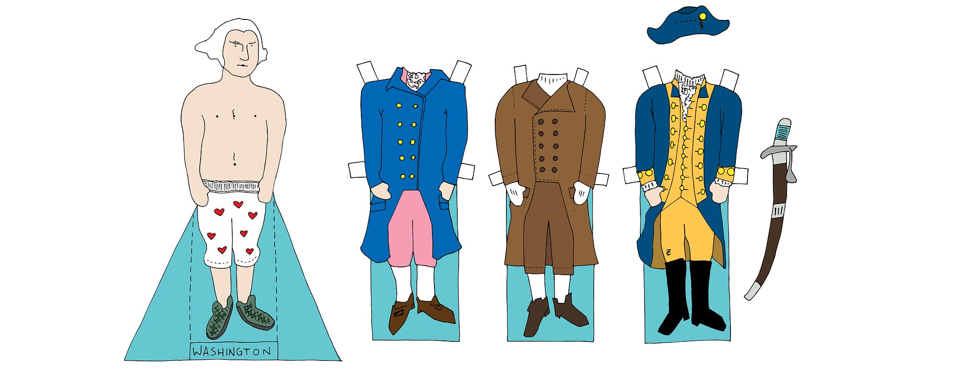 What Does George Washington Wear
