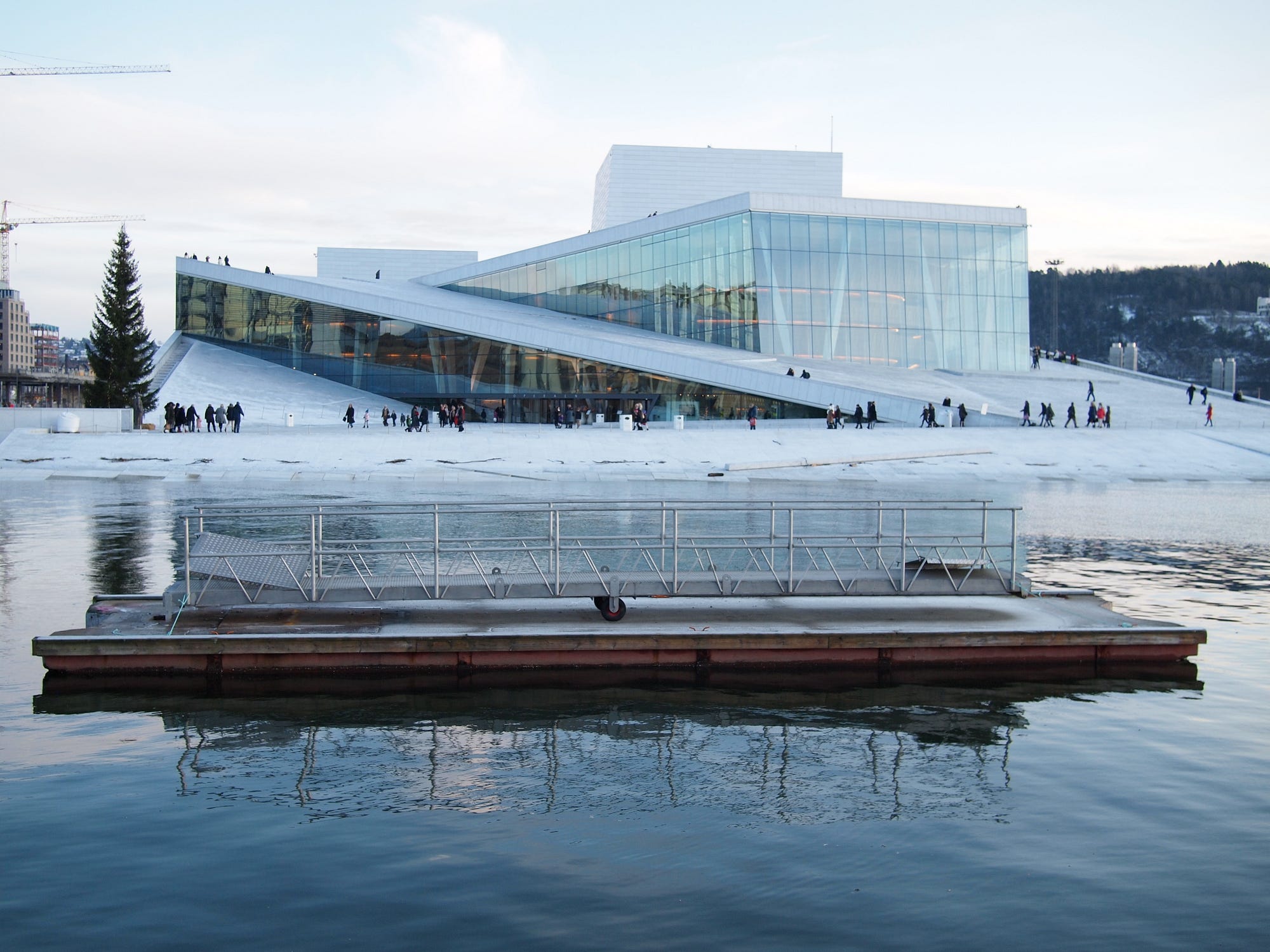 Oslo Opera House Winter