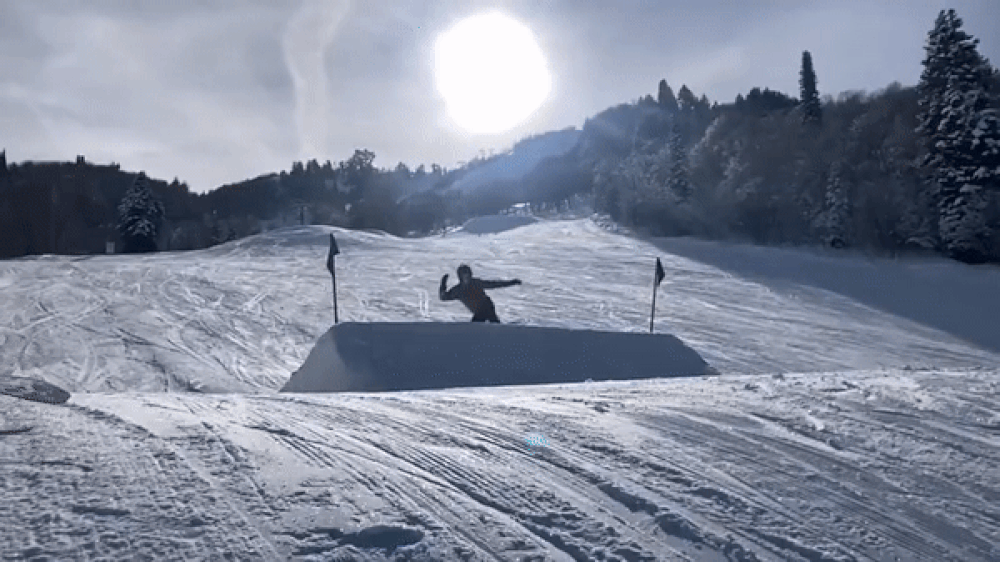Ski Lift Funny Gif