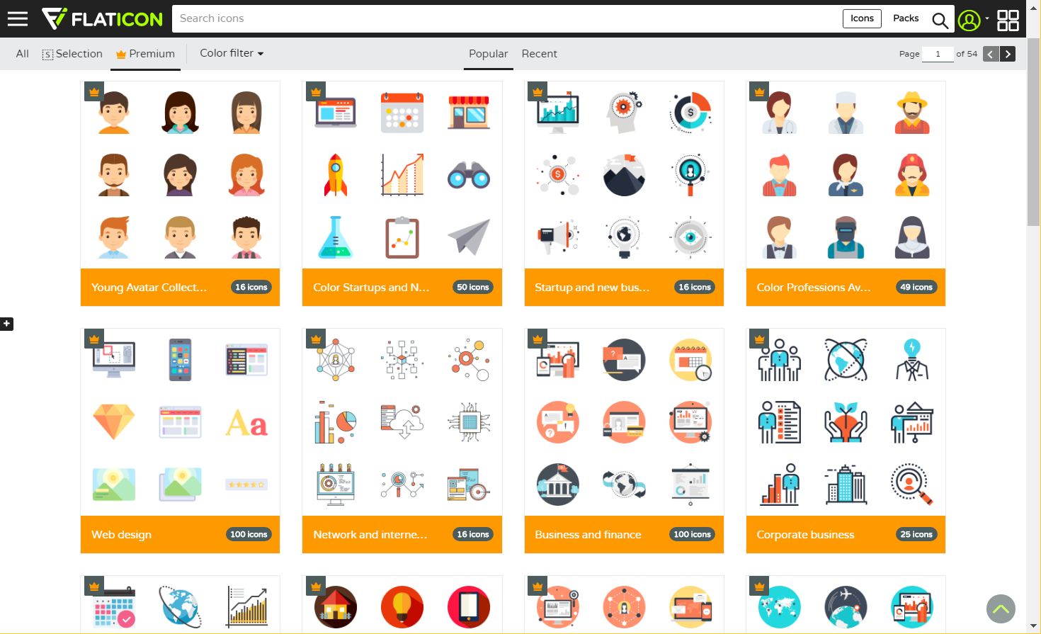 Flat Icon Pack Android 2022