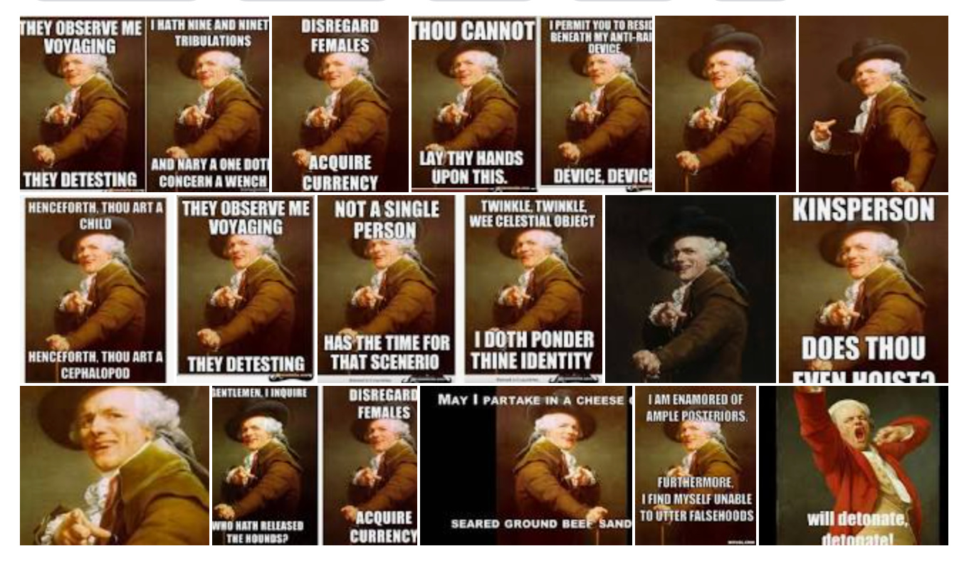 Joseph Ducreux Meme Milkshake