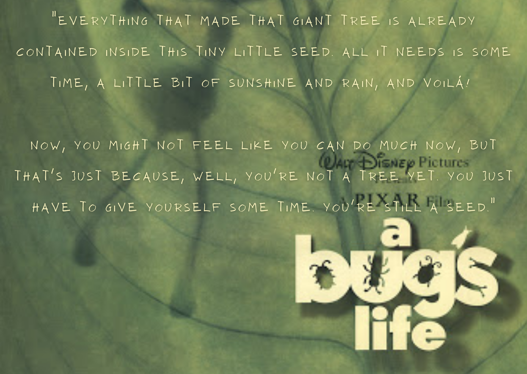 Long Inspirational Movie Quotes