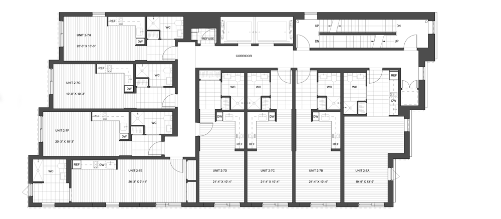 New York Micro Apartments Plans
