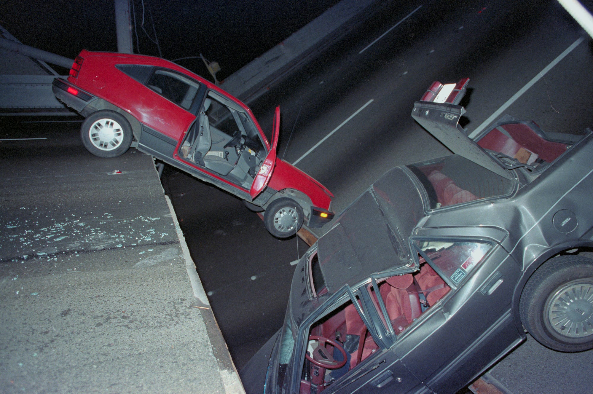 Bay Bridge San Francisco Earthquake 1989