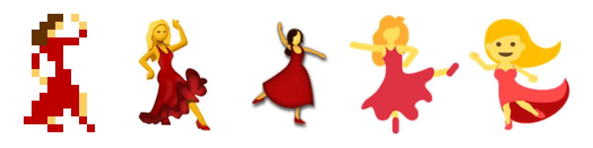Dancing Lady Emoticon