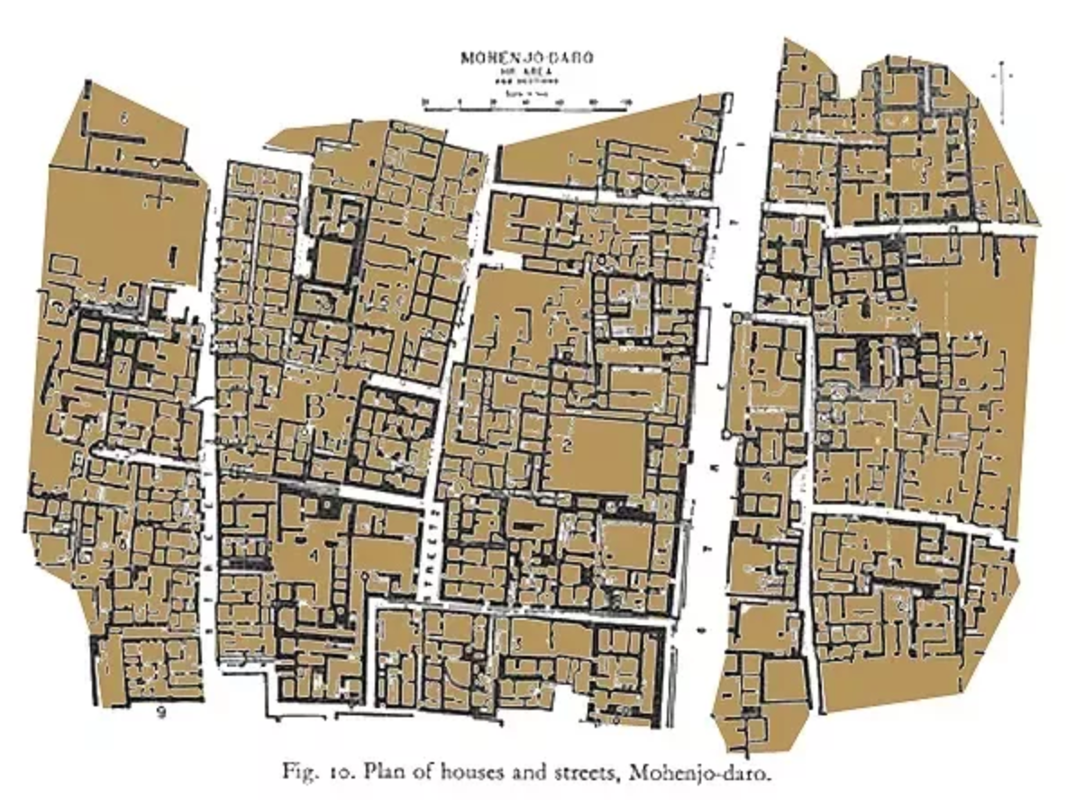 Mohenjo Daro Map Mohenjo Daro Wikipedia