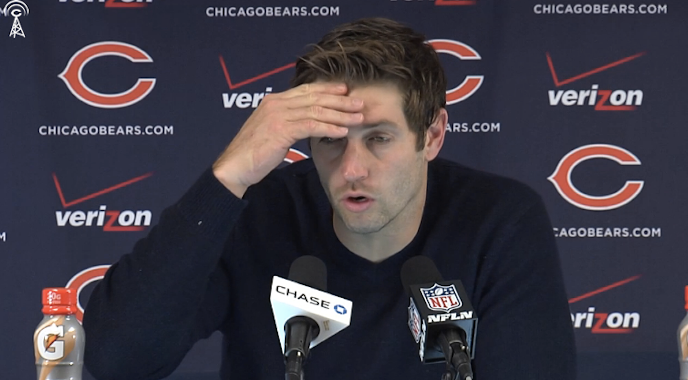 Jay Cutler Middle Finger