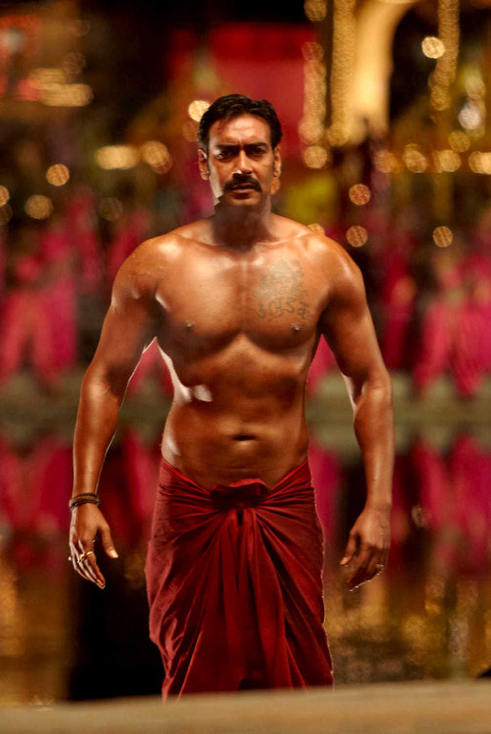 Ajay Devgan Back Body In Singham 2