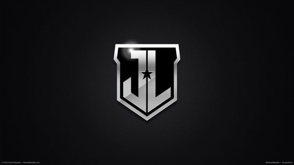 Logos Of The Members Of The Justice League Of