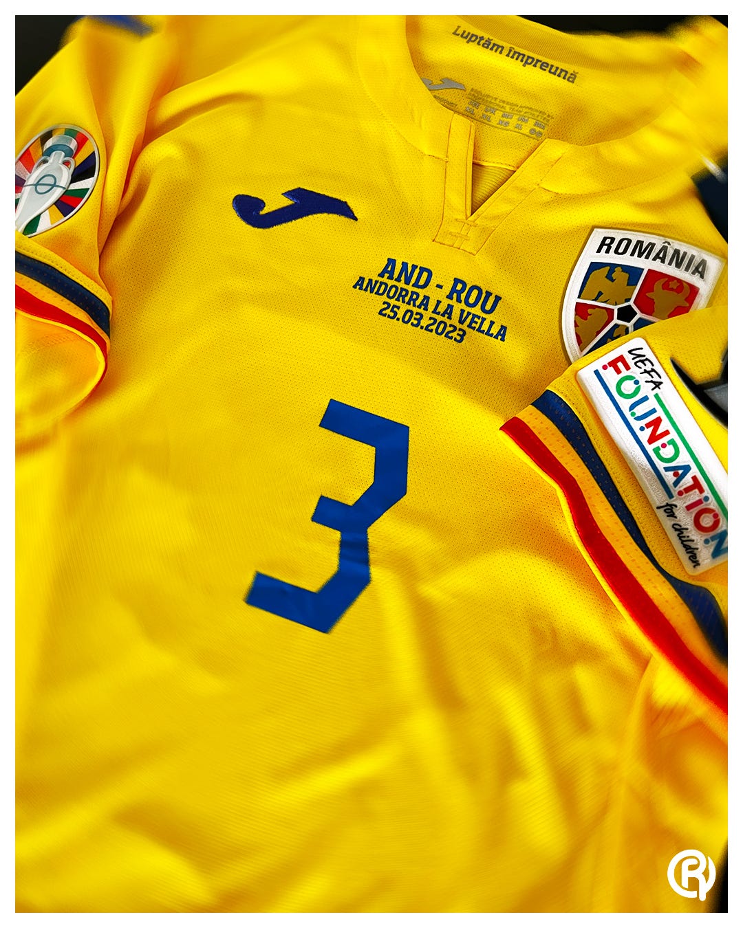 Romania National Soccer Team Memorabilia Romania Shirt In National