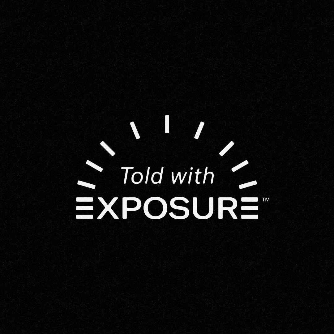 Exposure Logo New Style Bekleidung Design Services Anti Exposure