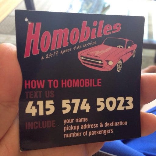 Homobiles / Lynn Breedlove – Medium