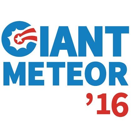 Giant Meteor 2016 – Medium