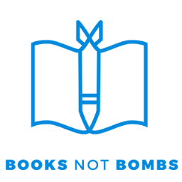 Books Not Bombs – Medium