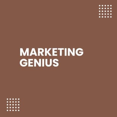 Marketing Genius – Medium