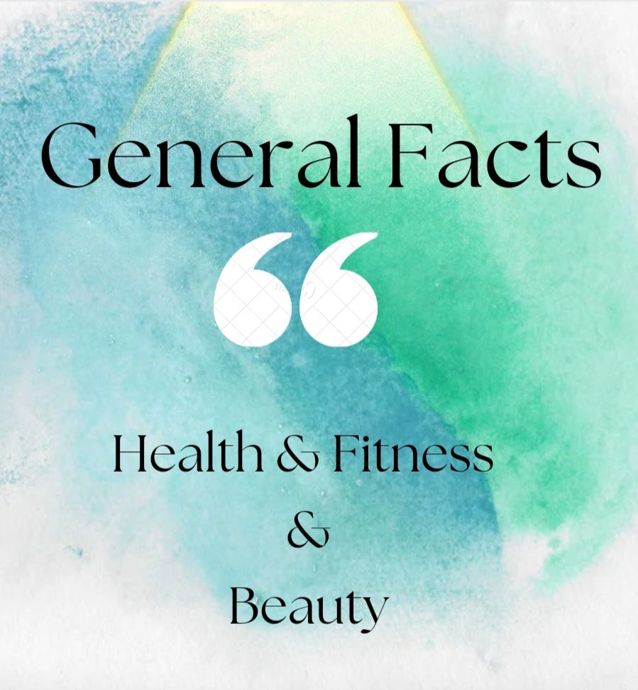 General Healthy Facts – Medium