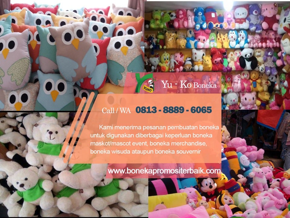 Pabrik Boneka Promosi Leher – Medium
