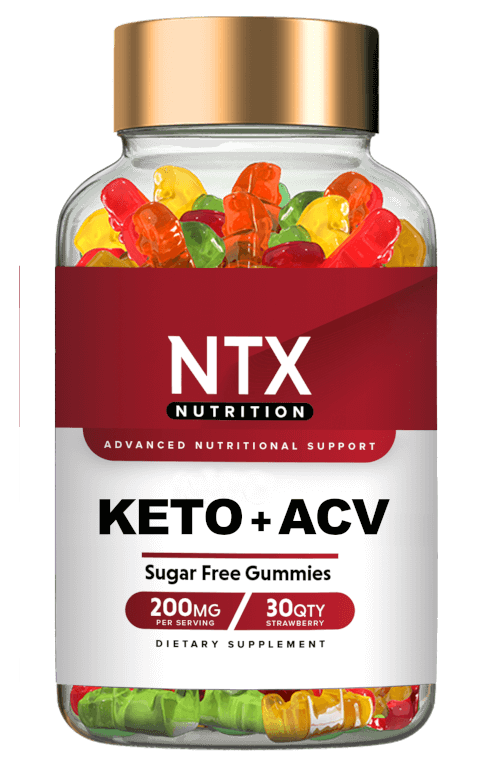 NTX Nutrition Keto ACV Gummies – Medium