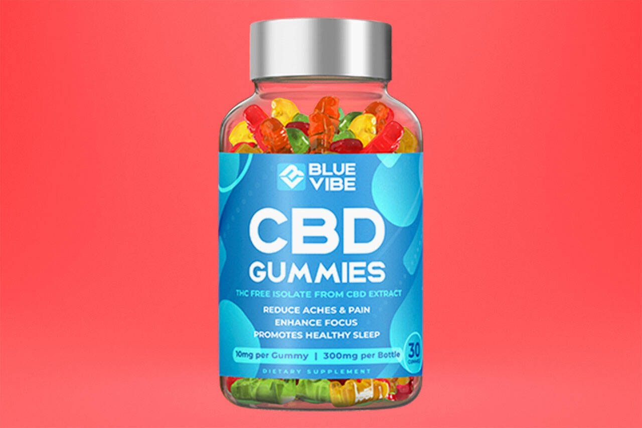 Blue Vibe CBD Gummies – Medium
