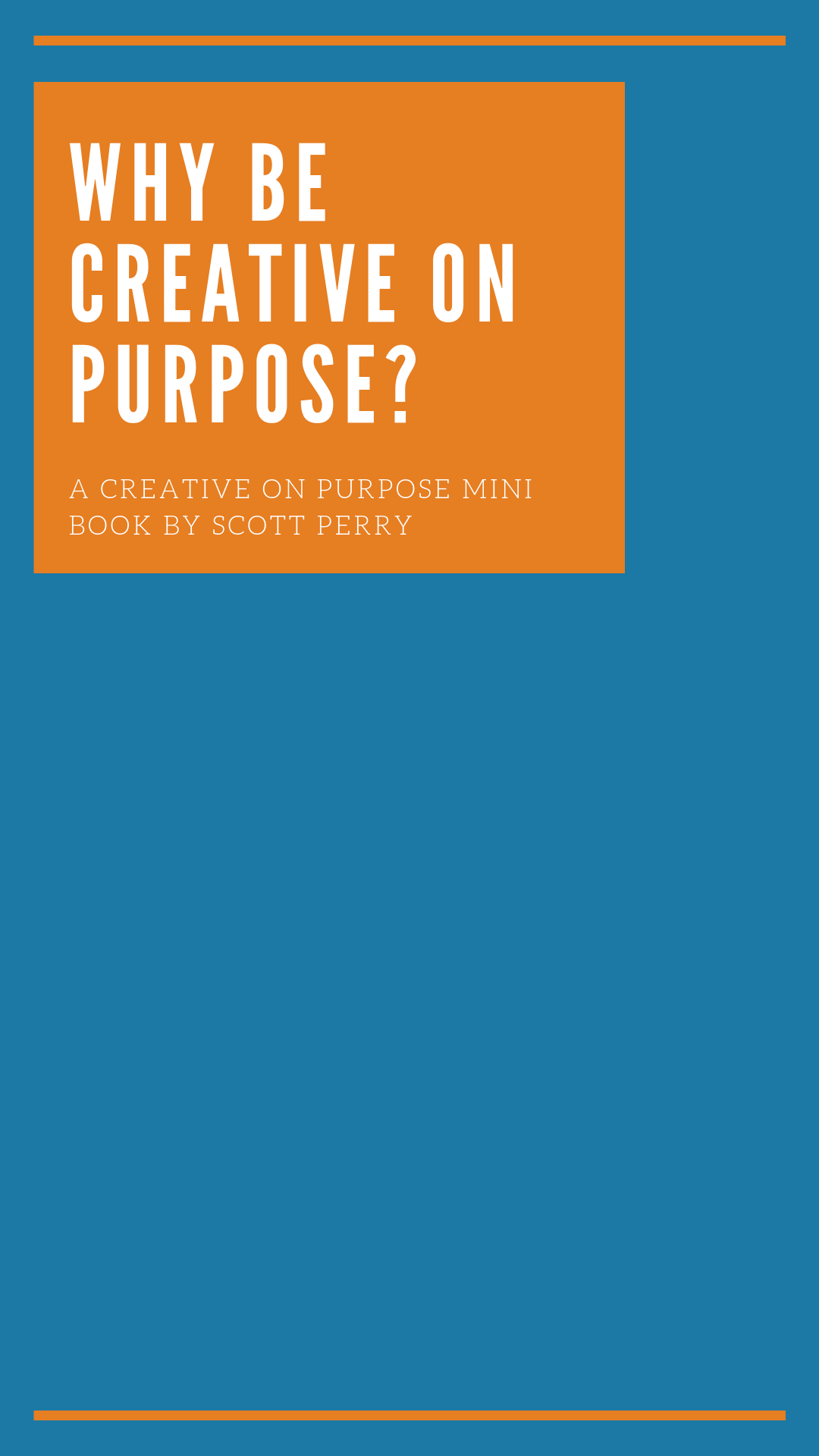Creative On Purpose Mini Books