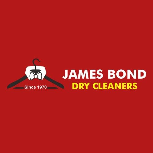 James Bond Dry Cleaners – Medium