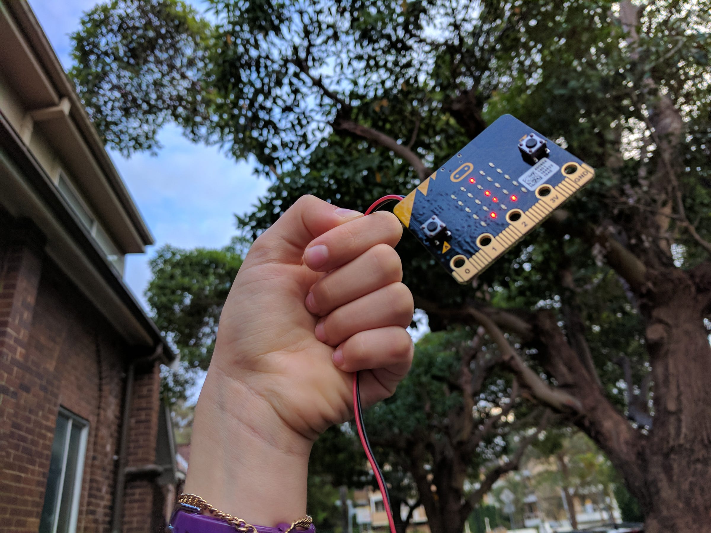 Hands on with micro:bits
