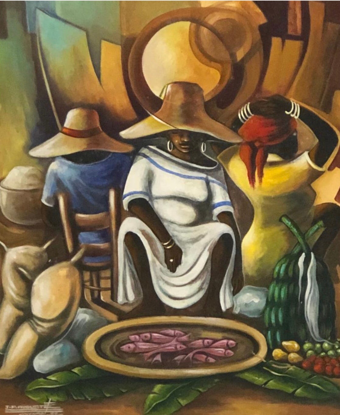 J.P. Auguste (Haitian Painter)
