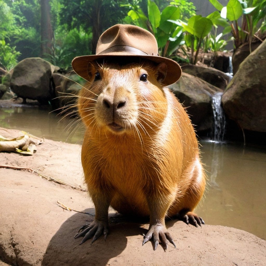 Indiana Capybara – Medium