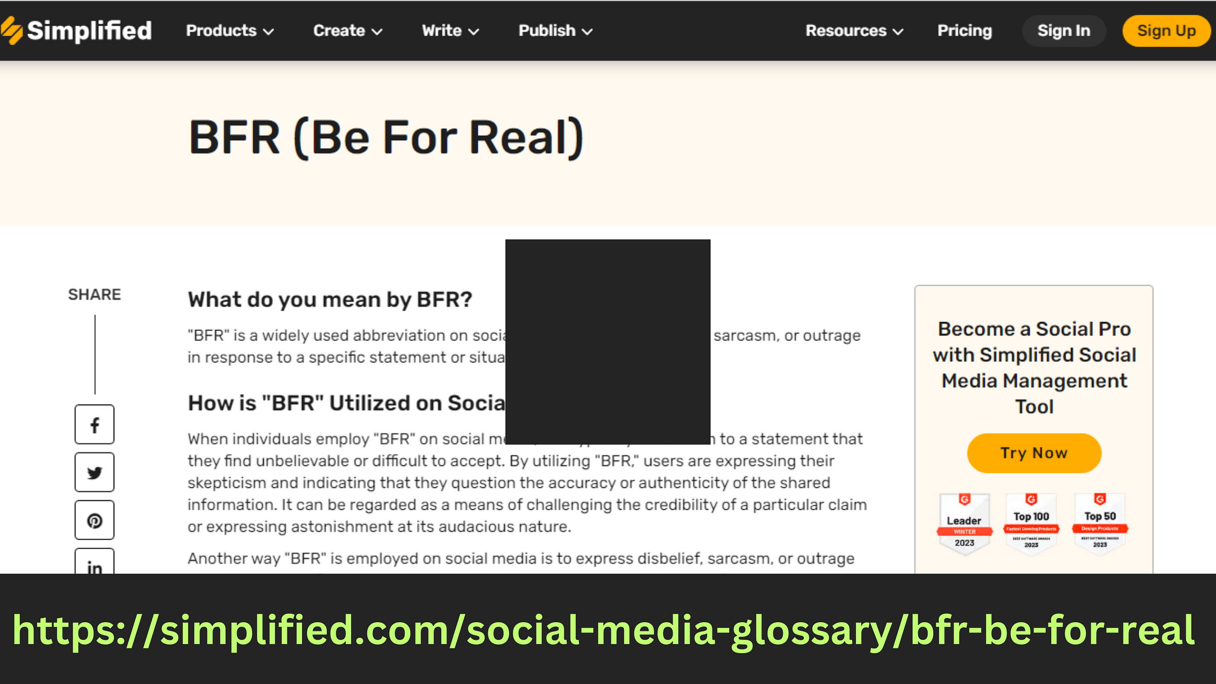 Be For Real Glossary – Medium