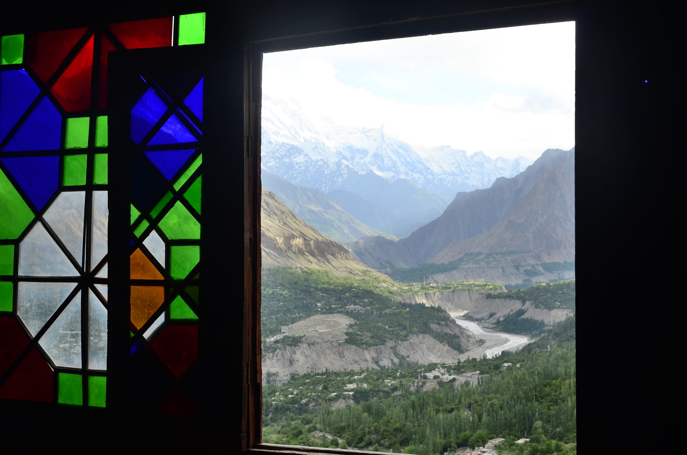 We left the Window open!