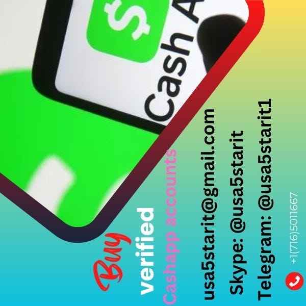 Buy verified Cashapp accounts – Medium