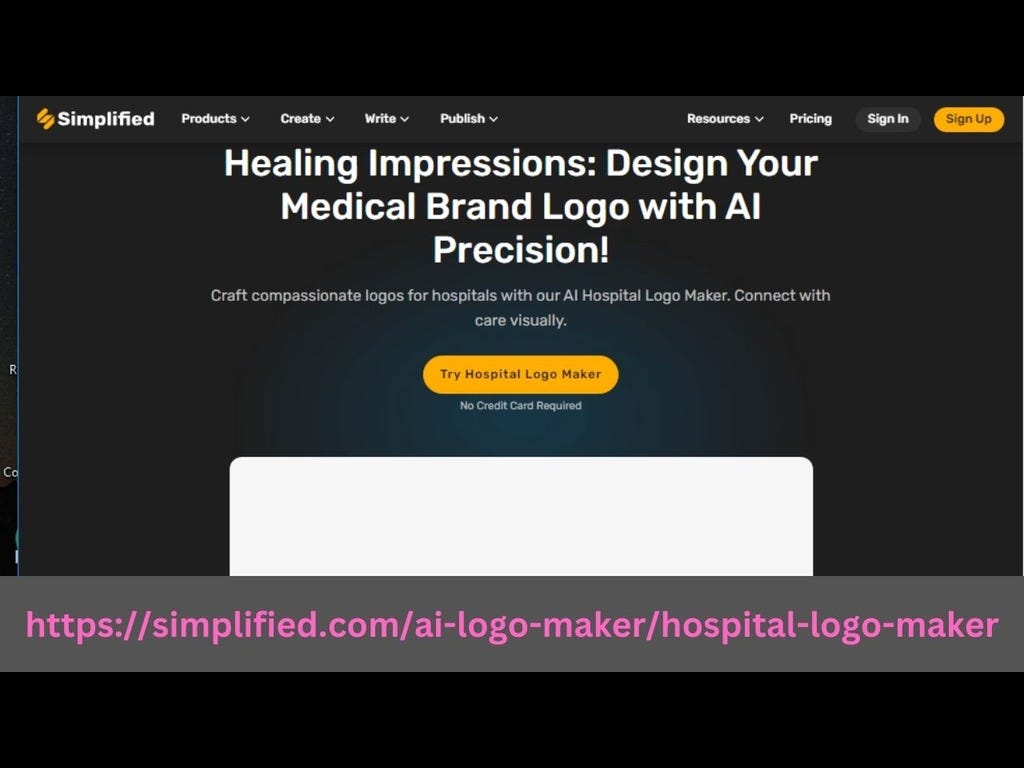 Hospital Logo Maker – Medium