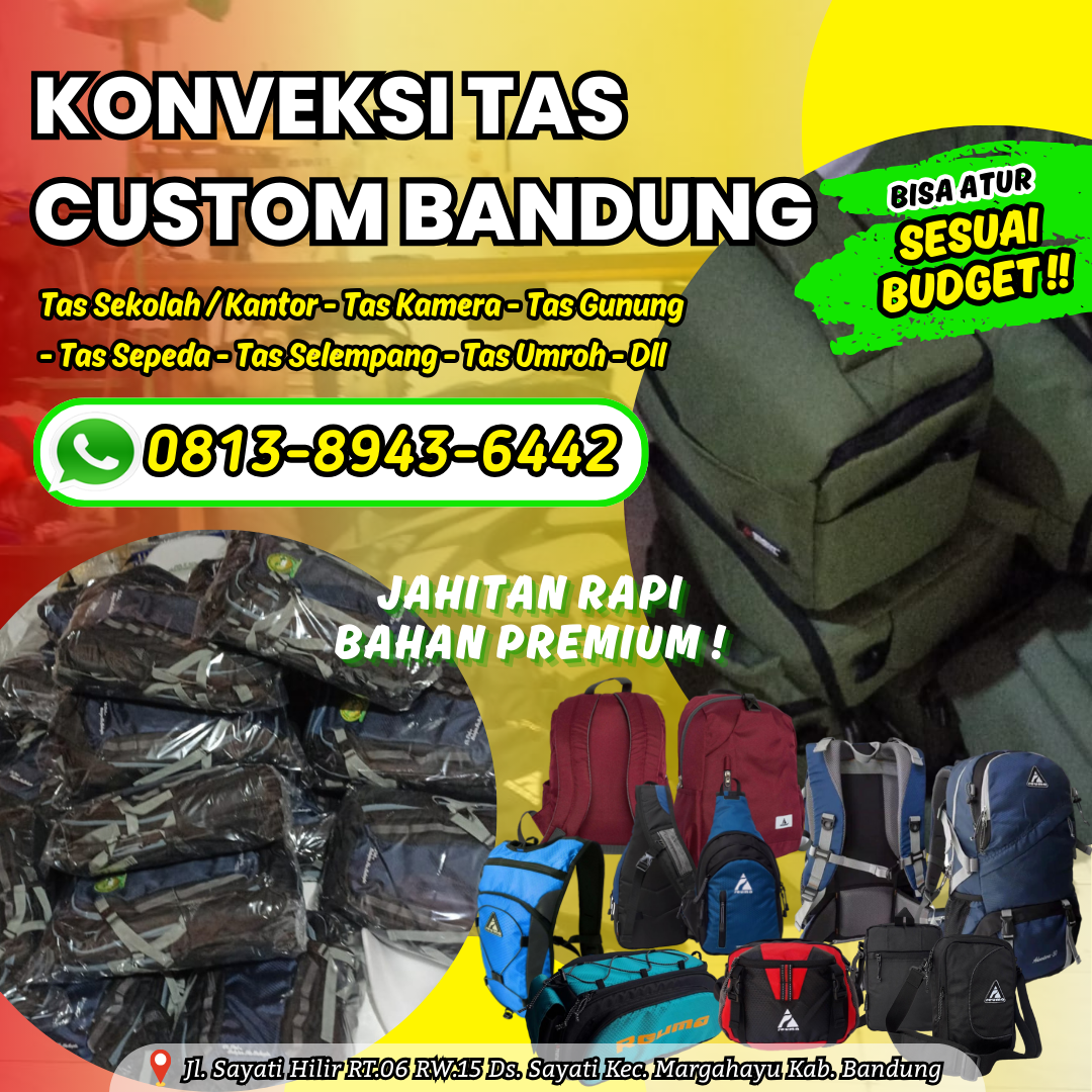 Jahit Tas Terdekat Bandung Telp/WA 0813-8943-6442 – Medium