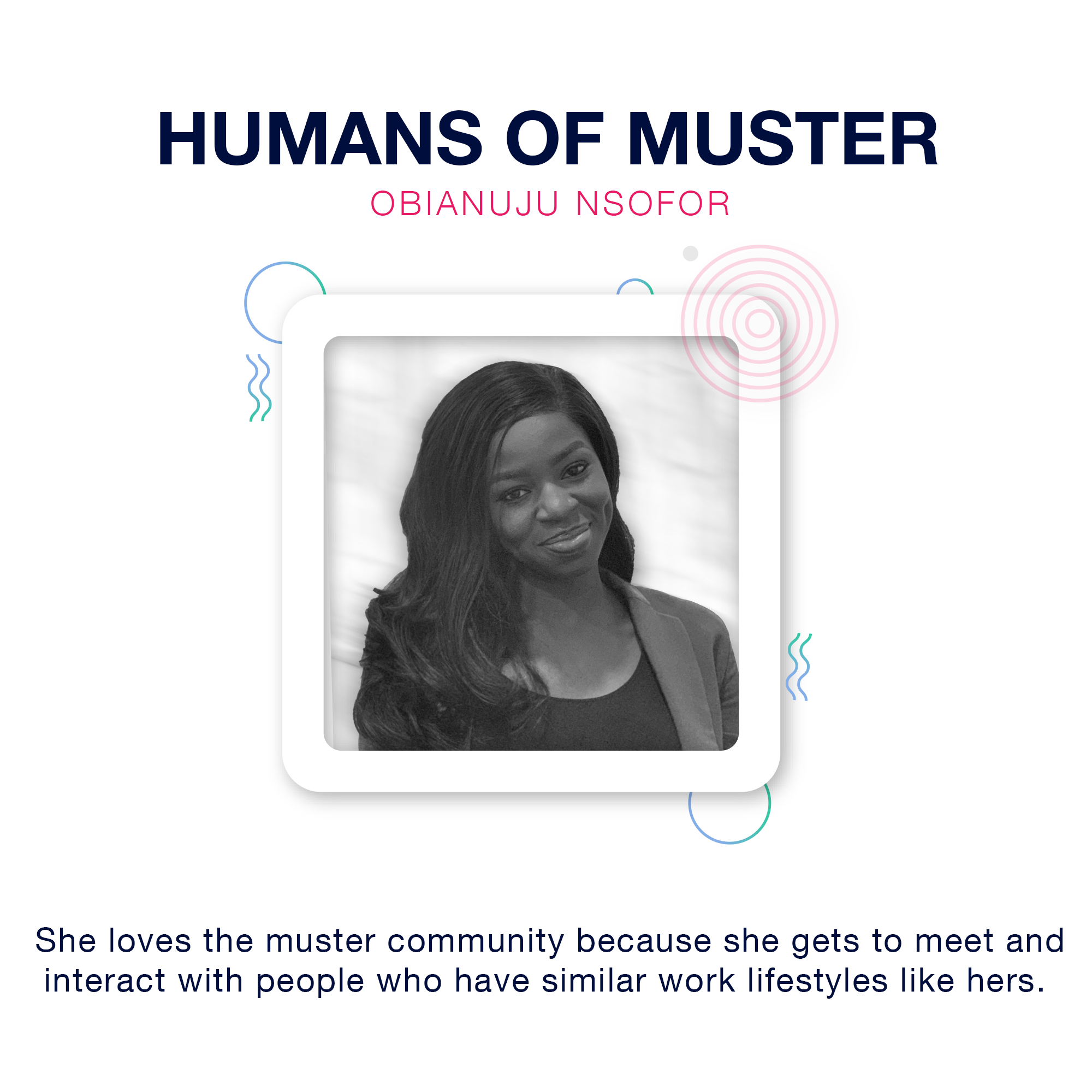 Humans of Muster; the series