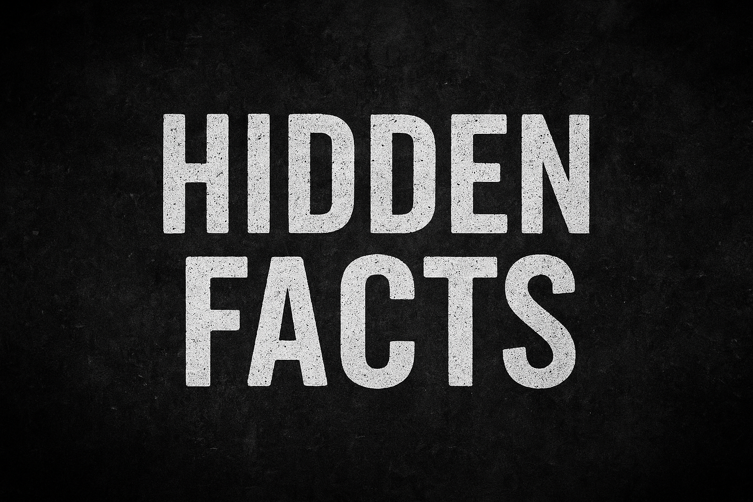 Hidden Facts – Medium