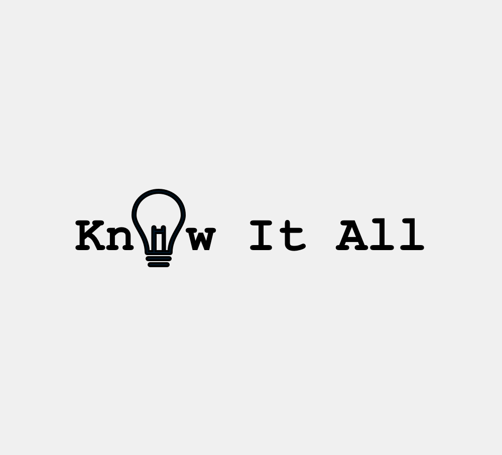 Mr. Know-It-All – Medium