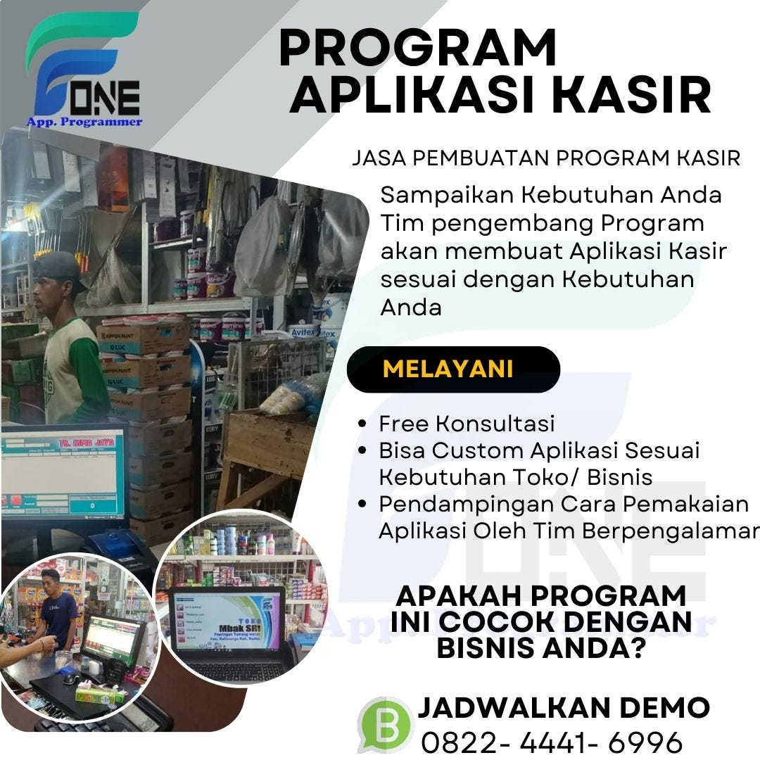 Jasa Pembuatan Aplikasi Kasir (Point of Sale) – Medium